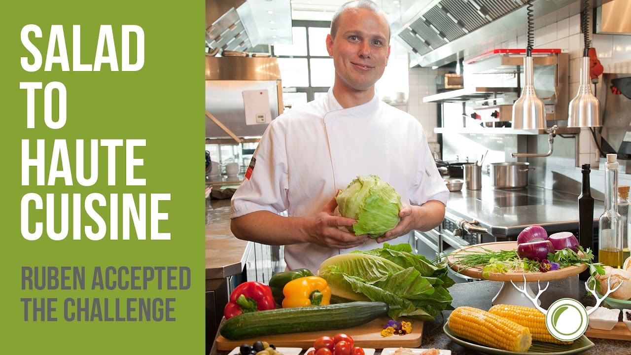 Top chef impresses with gastronomic creation using ingredients from ...