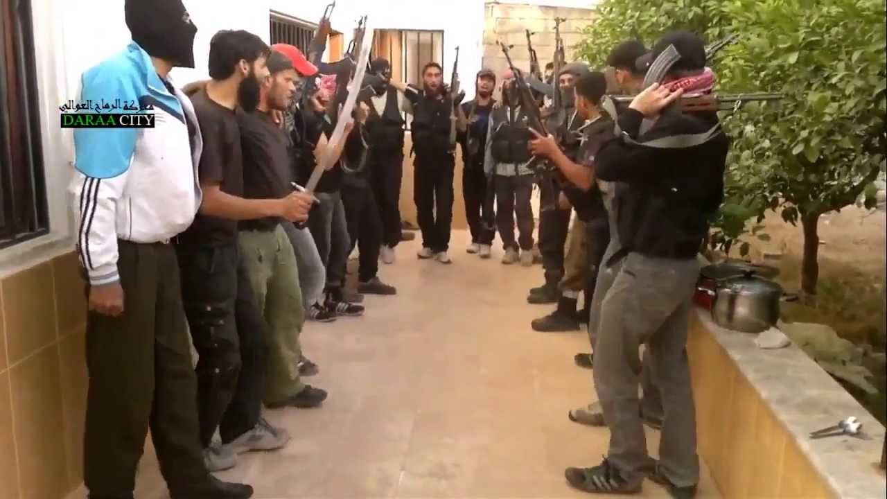 FSA Anti Bashar Dance Party Hard - YouTube