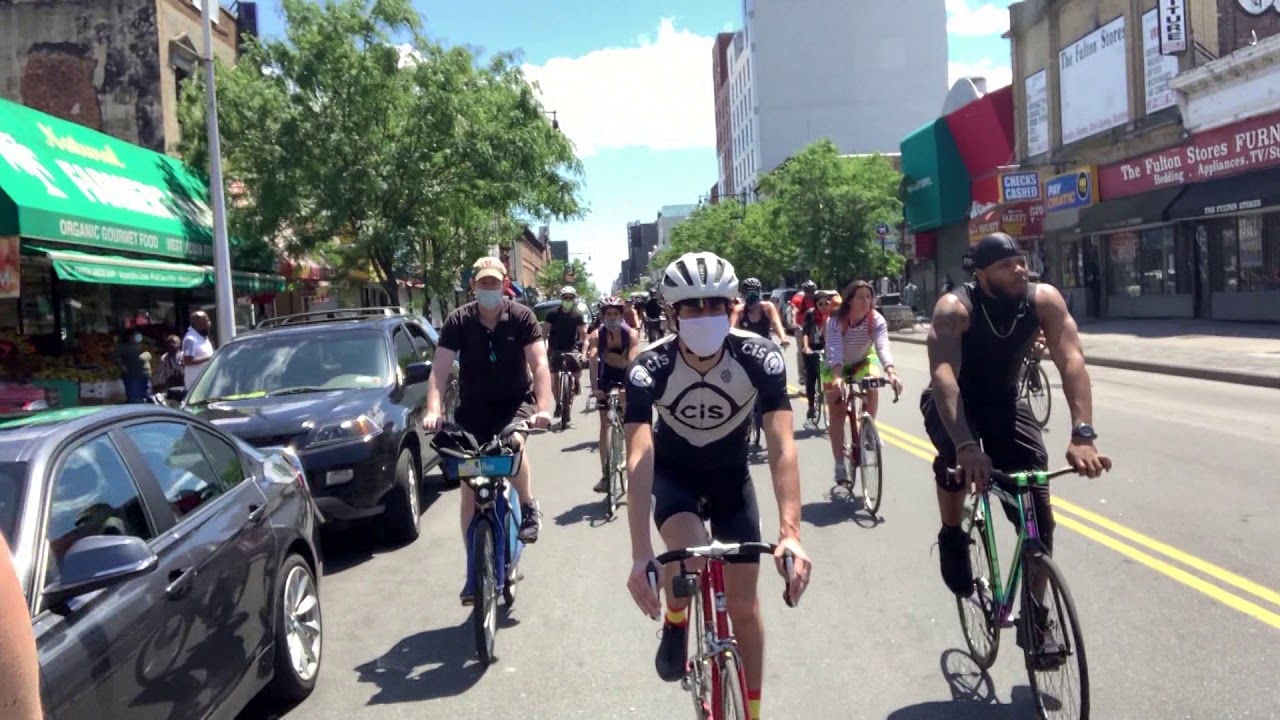 Peaceful Protest Bike Ride in Honor of George Floyd and Breonna Taylor ...