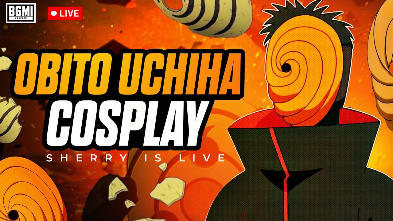 BROKEN HERO IS HERE OBITO UCHIHA COSPLAY #bgmi #bgmitelugu # ...