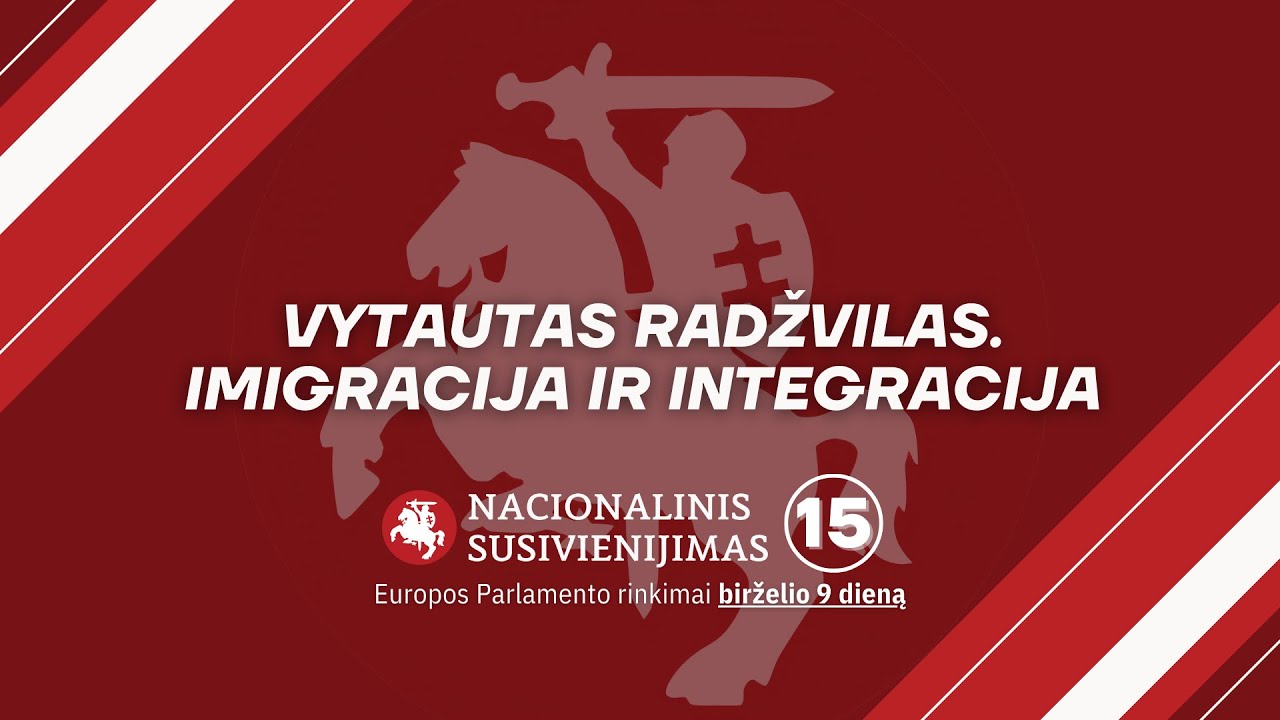 Vytautas Radžvilas. Imigracija ir integracija - YouTube