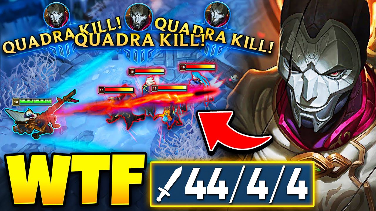 WHAT HAPPENS WHEN ZWAG GETS JHIN IN ARAM (QUADRAKILL!) - YouTube