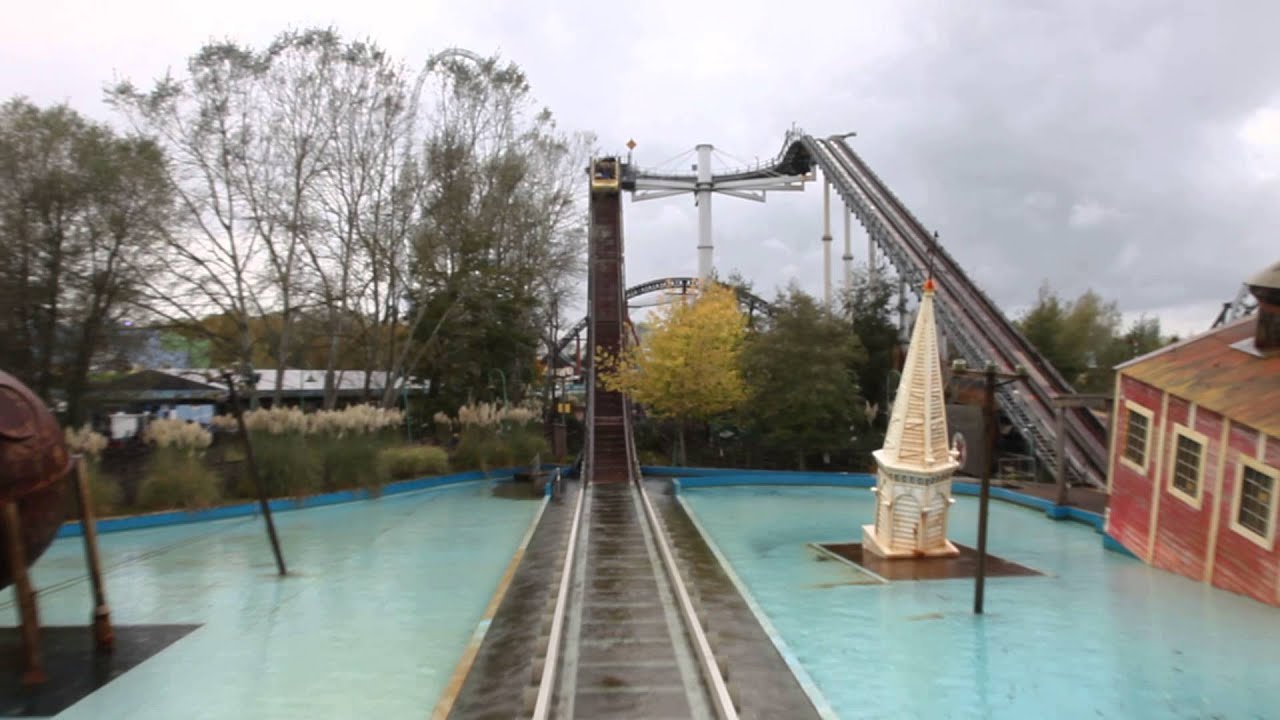 Tidal Wave Ride in Thorpe Park - YouTube