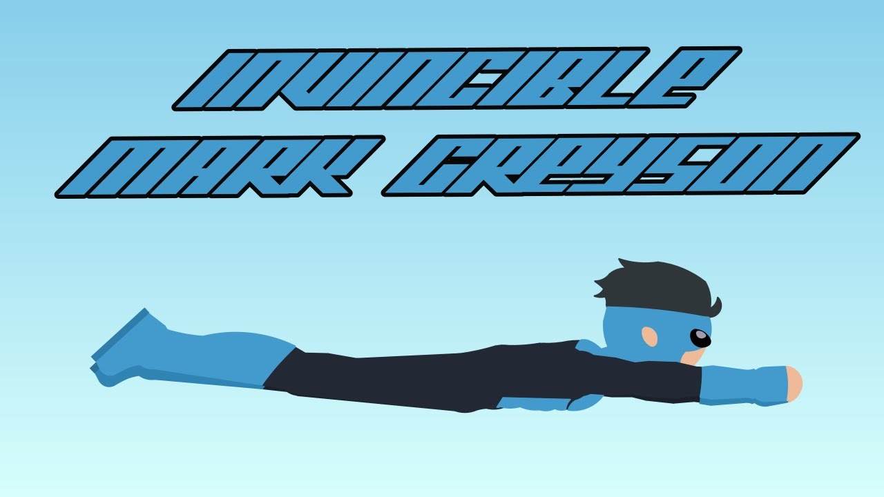 invincible (blue suit) - stick making - YouTube