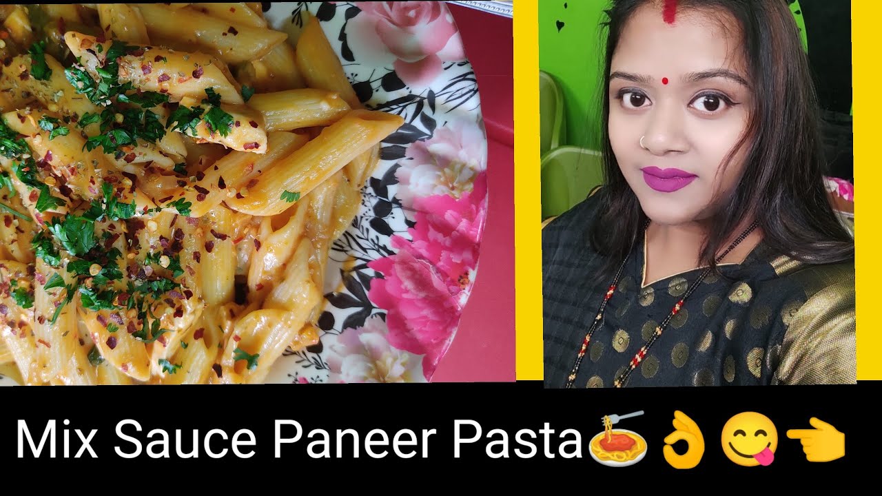 😋🥘Mix Souce Pasta 🍝👍In My style 😎😍🤓👆 - YouTube