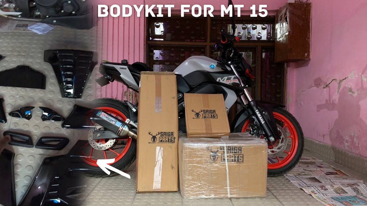 Finally Unboxing Body Kit for Yamaha MT 15 | Saiga Parts | PS MotoTube ...