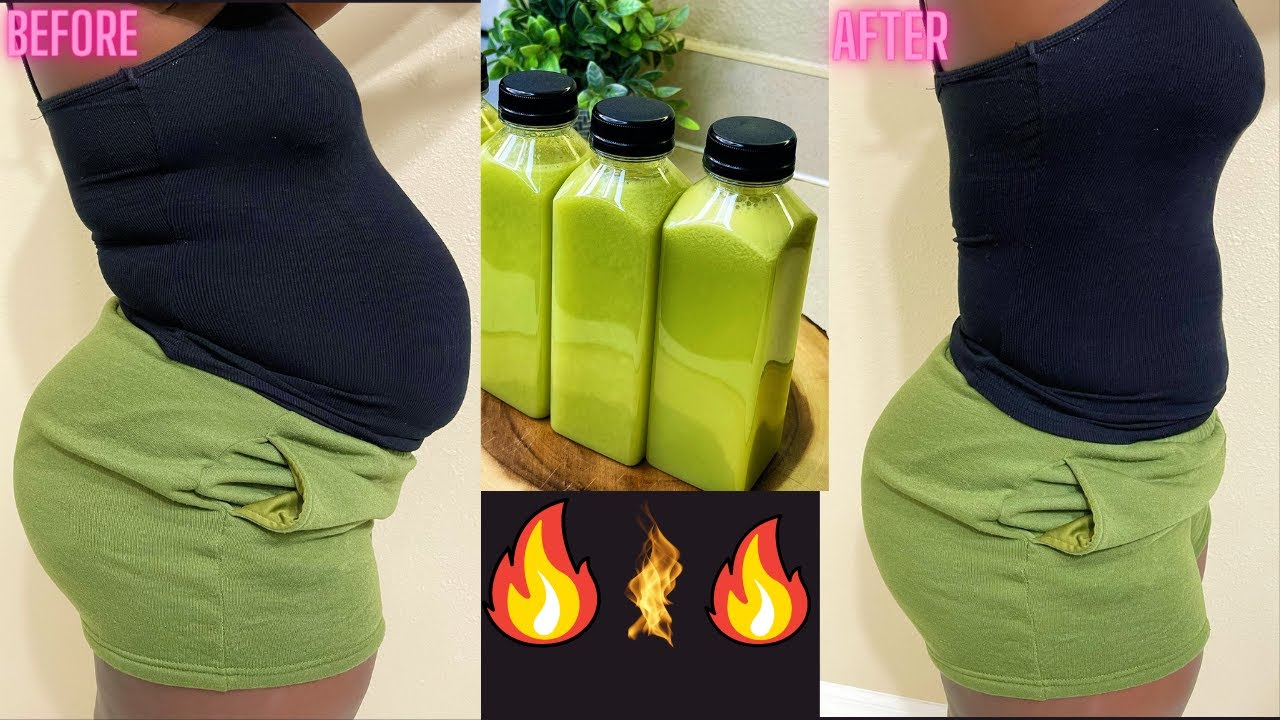 BELLY FAT BURNER | POWERFUL DETOX DRINK | WEIGHT LOSS | MELT BELLY FAT ...