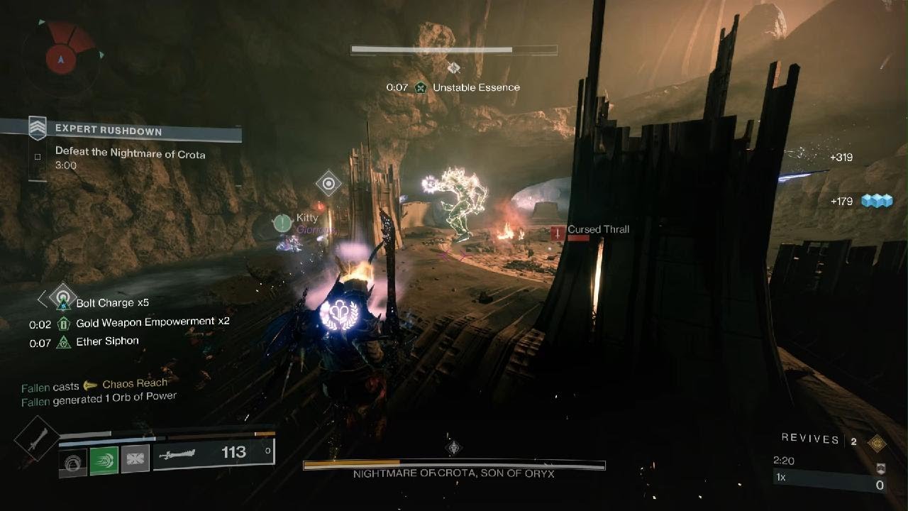 Destiny 2 Hive! Bring a bugged sword! - YouTube
