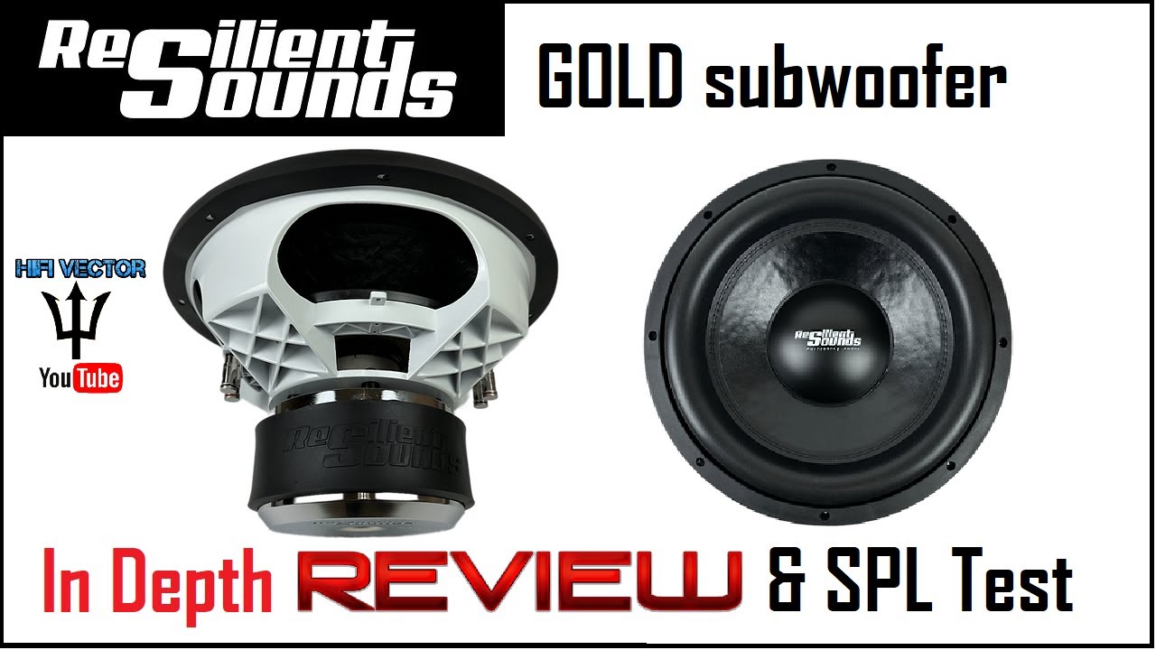 Resilient Sounds Gold Subwoofer review and SPL test on Taramps Smart 5 ...