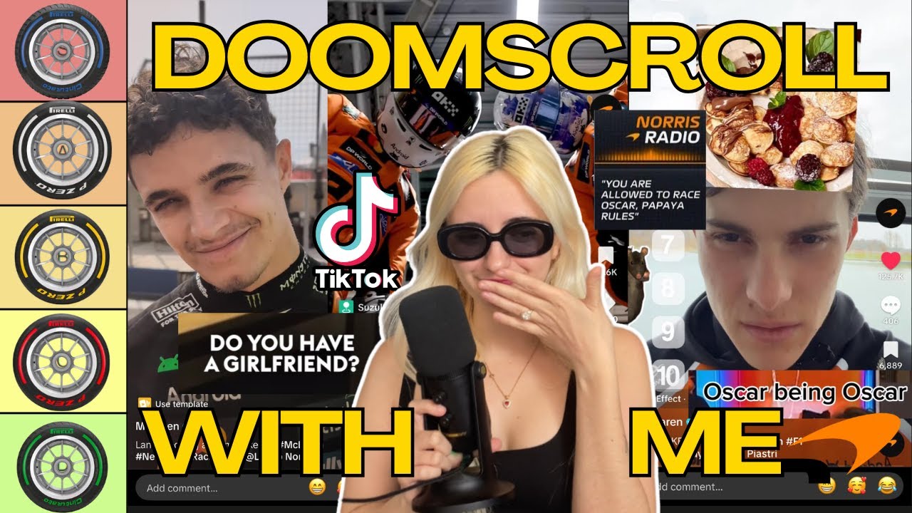 doomscroll papaya brainrot with me - f1 tiktok tire list - YouTube