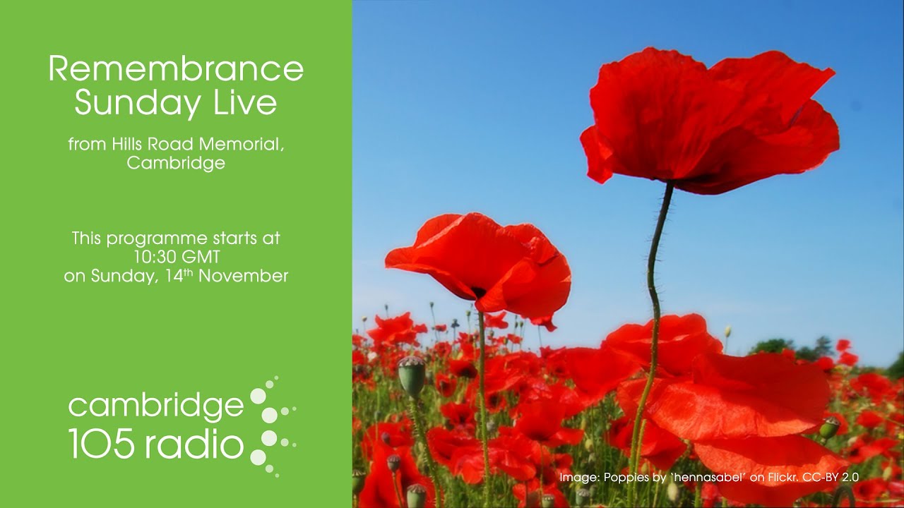 Remembrance Sunday 2021, broadcast live from Cambridge War Memorial ...