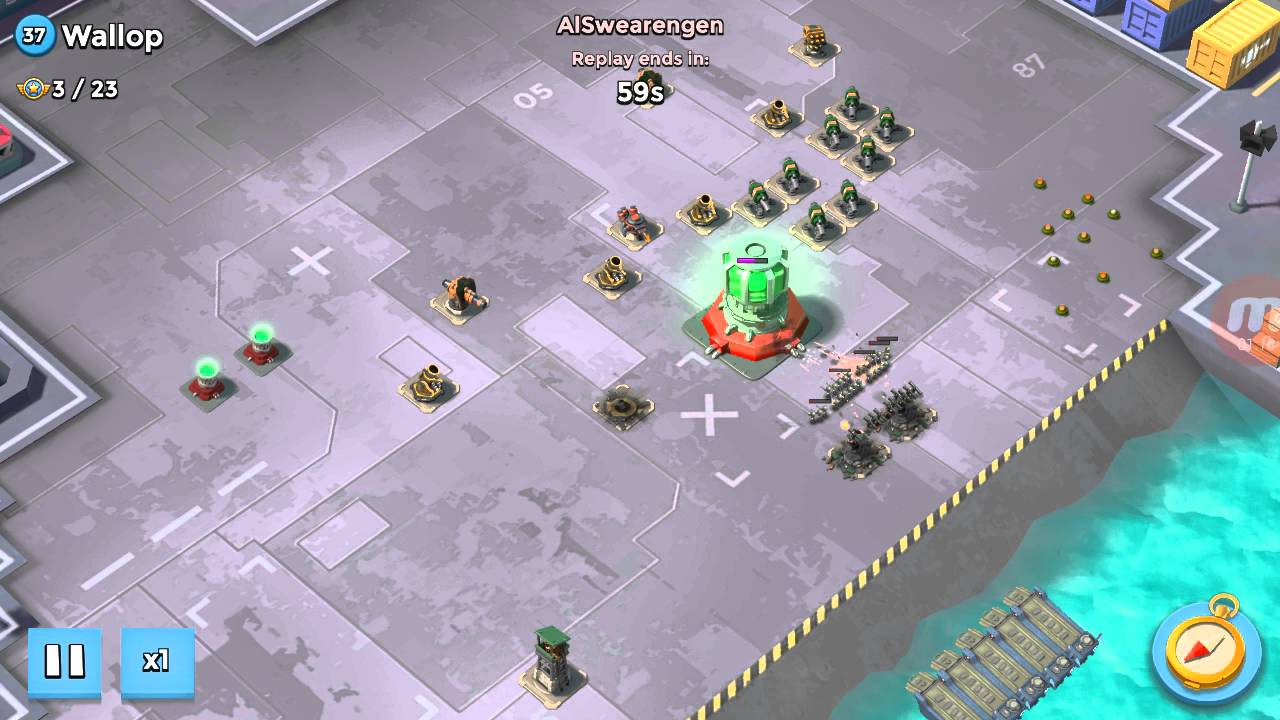 Boom Beach Task Force Operation Milk Run Wallop - YouTube