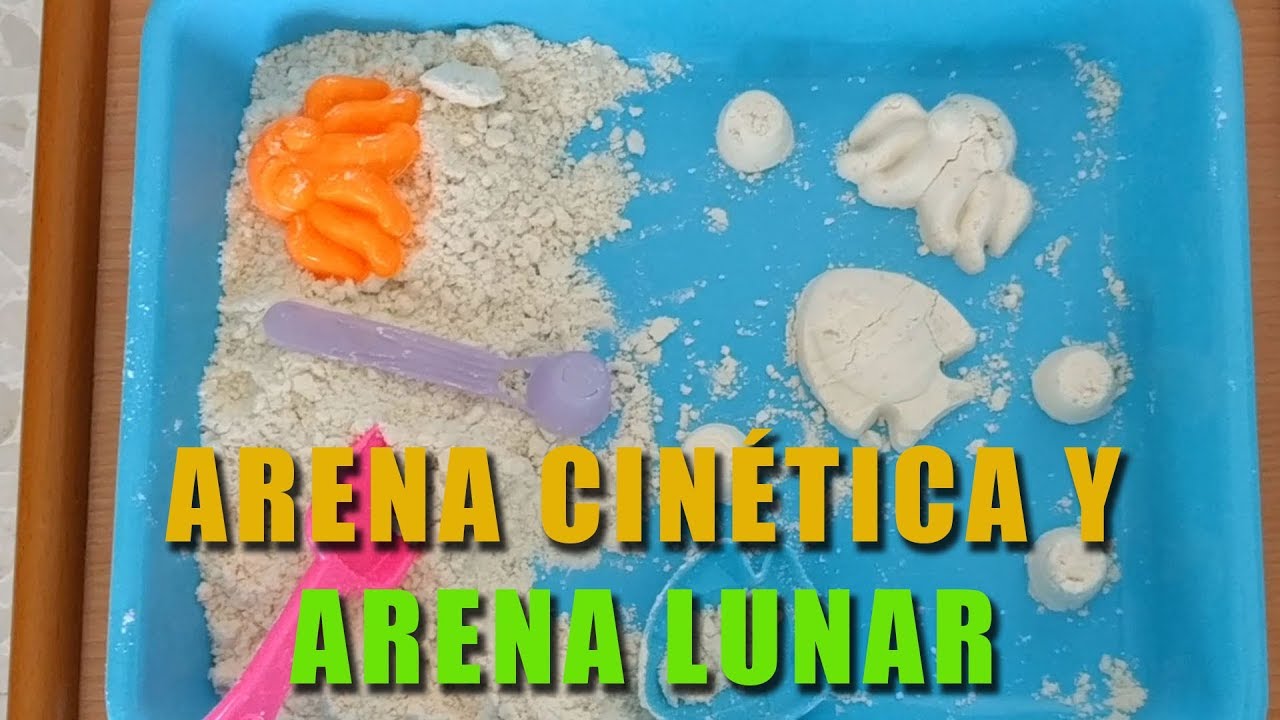 Arena Cinética y Arena Lunar - YouTube