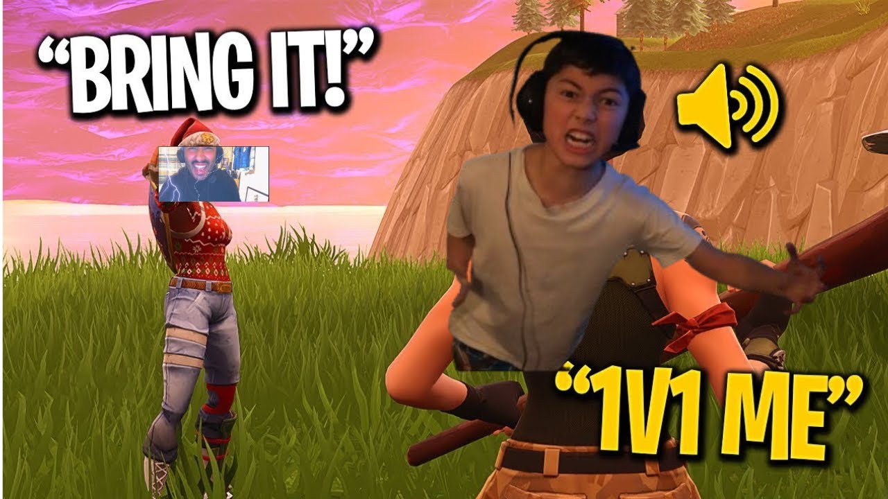 FORTNITE Timmy Said He Was the BEST and Challenged Me to a 1v1... 😂🔥 ...