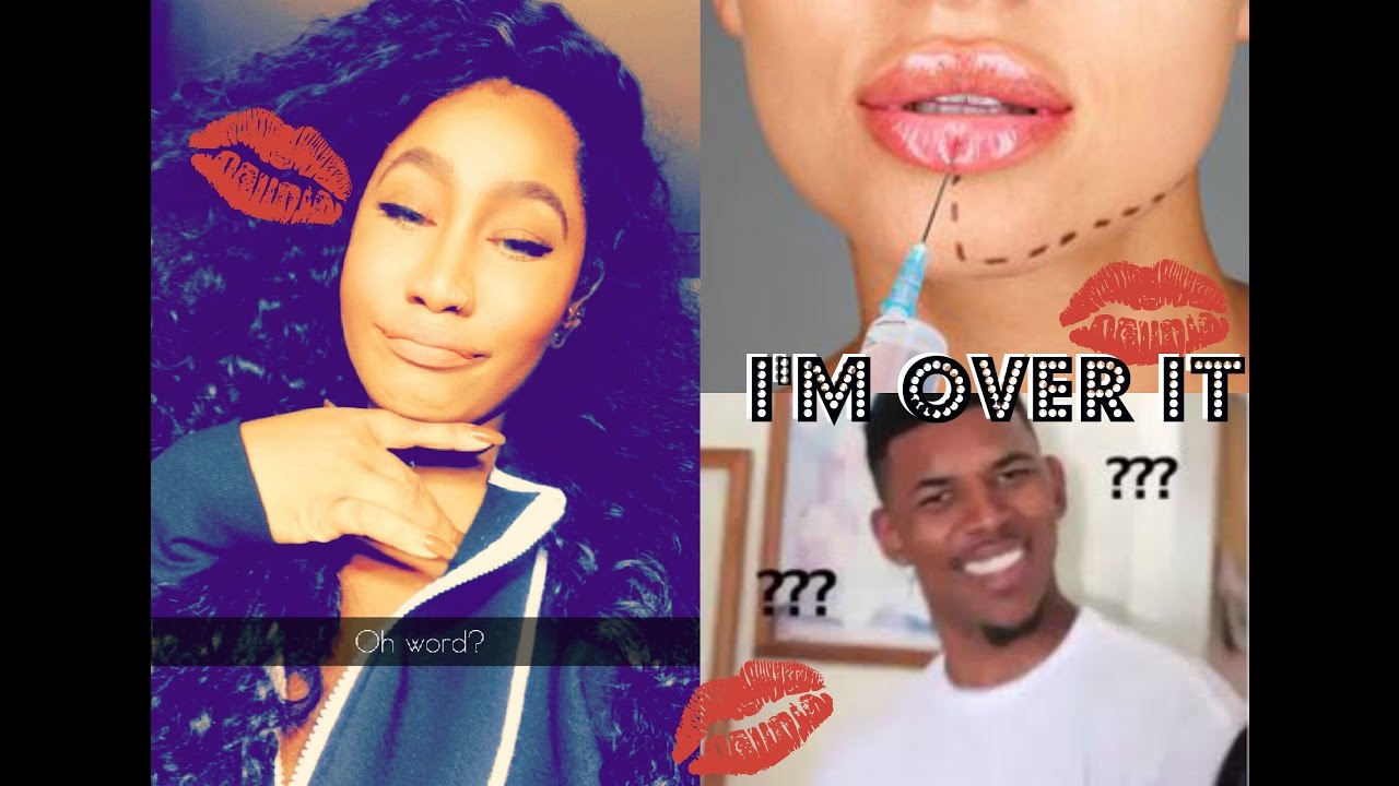RANT: I'M SO OVER THIS "BIG LIP" TREND TBH - YouTube