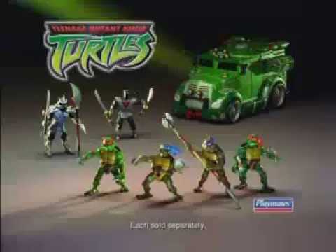 Teenage Mutant Ninja Turtles Toy Commercials - YouTube