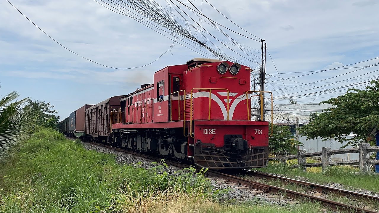 [1060] D13E-713 kéo tàu SH33 thay cho máy 002 | 10:20 - 27.07.2024 ...