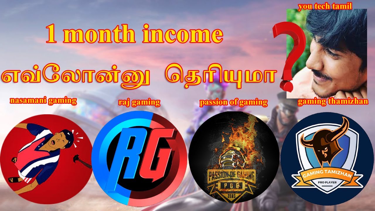top 5 gaming channel income proof/100% real/nofake raigaming,nmg, ytt ...