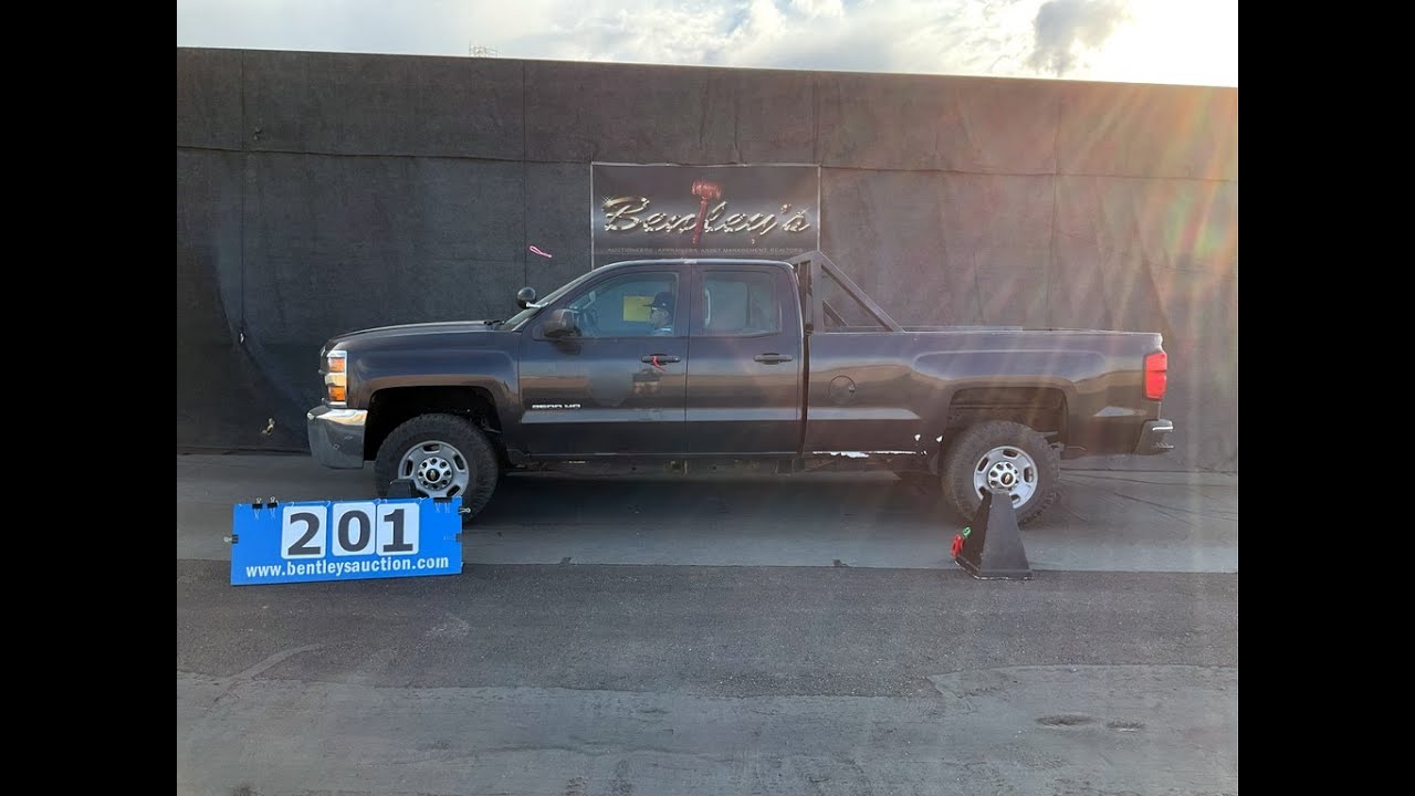 2419-NM LOT #201 - 2016 CHEVROLET SILVERADO 4WD 2500 PICKUP 174,687 ...