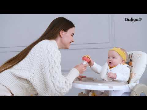 Daliya® SITONMI 3in1 Kinderhochstuhl und Babyliege in einem, für Kinder ab 0 bis 4 Jahren.