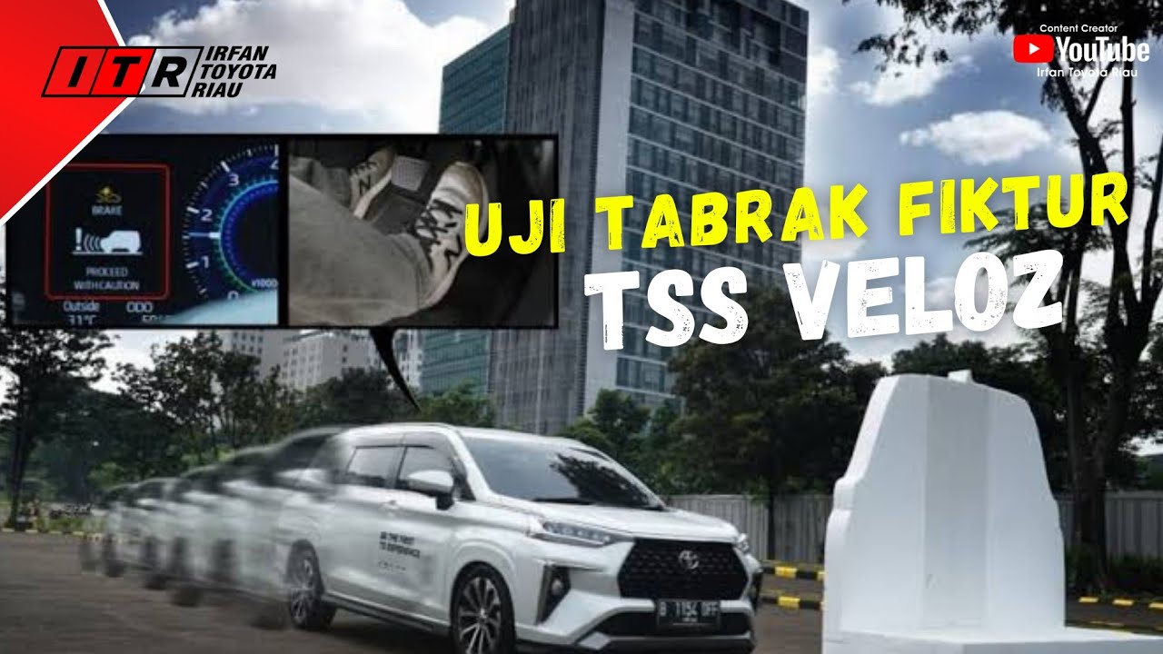 FIKTUR PRE-COLLISION BRAKING TSS PADA VELOZ - YouTube