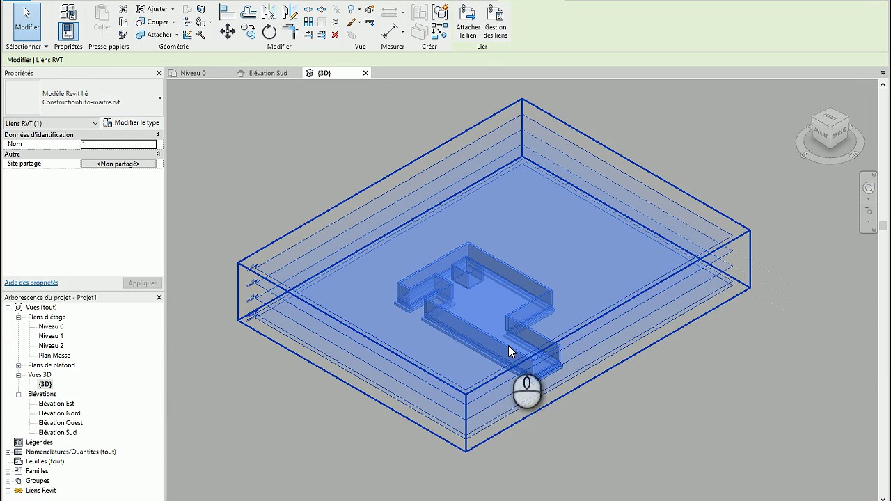 Insérer un fichier rvt - YouTube