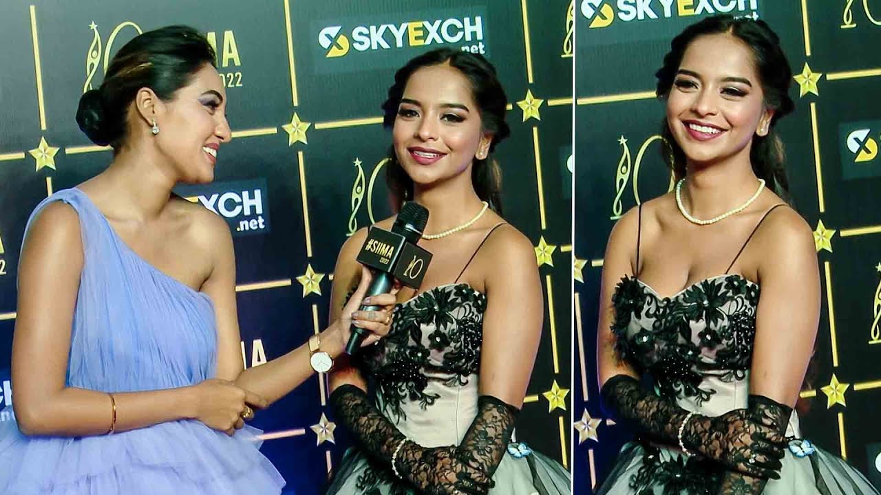 Brindha Ravi Flaunts in a Style on #SIIMA2022 Red Carpet | SIIMA Awards | #10YearsofSIIMA - YouTube