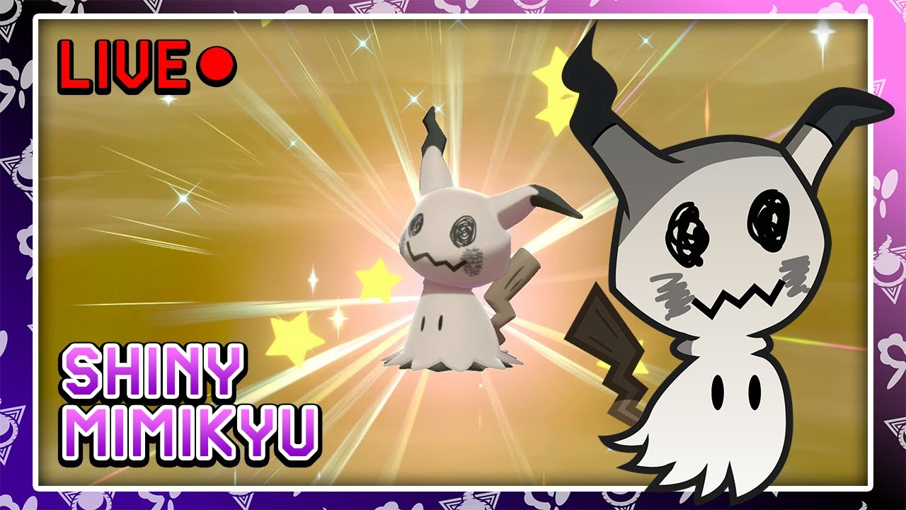 [LIVE!] Shiny Mimiky after 157 Eggs in Shield!! - YouTube