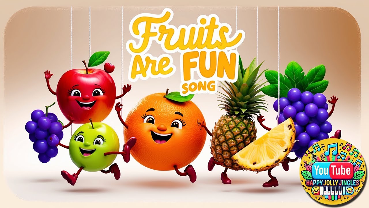 Happy Jolly Jingles - Fruits are Fun | Kids Educational Song - YouTube ...