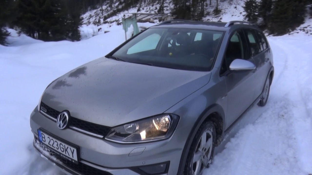 VW Golf Alltrack in a deep snow – Feb 2016 00007 - YouTube