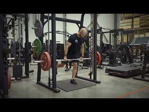 Smith machine single leg Romanian deadlift - YouTube