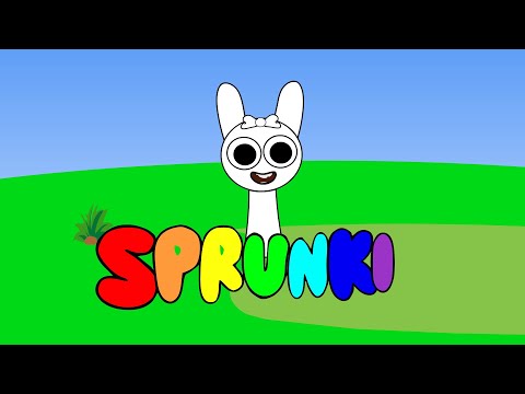 NEW white Sings the ColorsMixing Song with spelling  🎶🌈 | Sprunki Incredibox Coloring Challenge