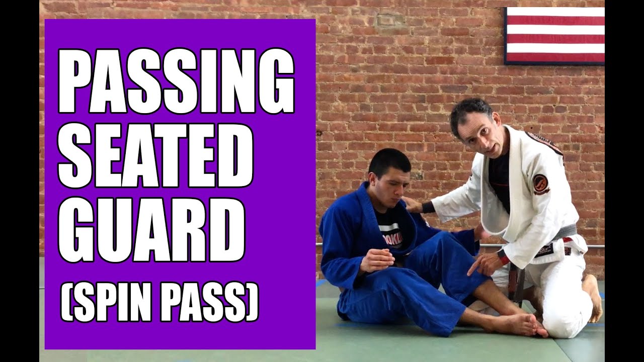 Spin Pass (BJJ/Jiu-Jitsu): Passing the Open Guard - YouTube
