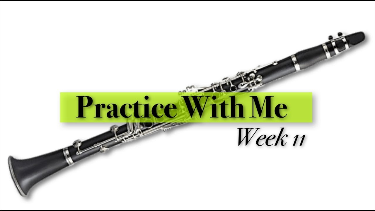 TMEA All State Clarinet 2019-2020 Practice With Me: WEEK 11 - YouTube
