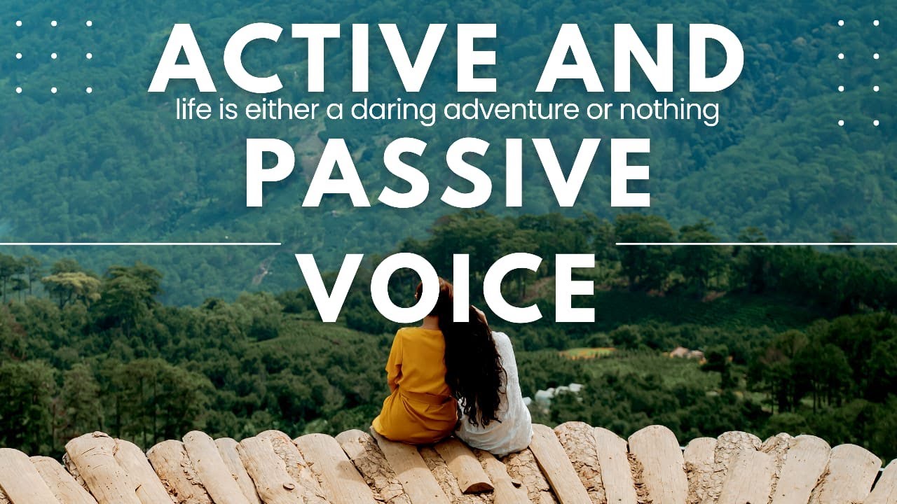 Active Voice vs Passive Voice | Advance Grammar kids - YouTube