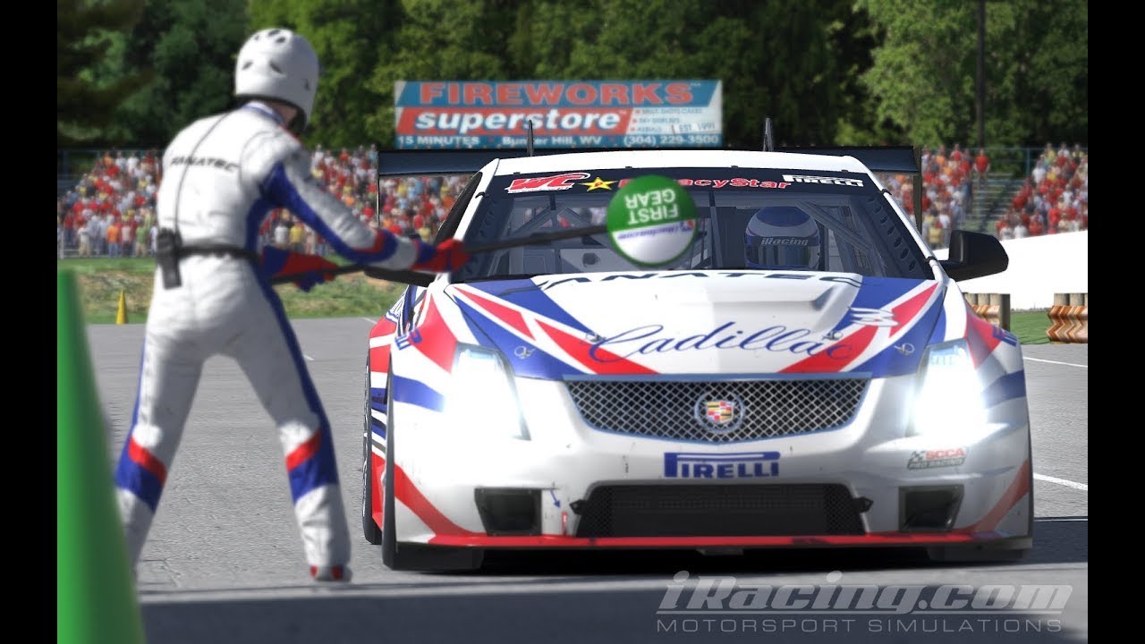 iRacing - Silverstone Circuit 2008 (Cadillac CTS-V Racecar) - YouTube