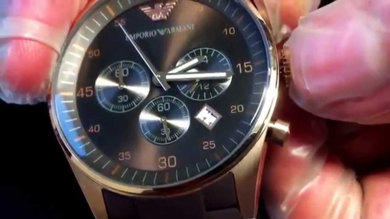 Zegarek Emporio Armani AR5890 Luksus na twej dłoni! - YouTube