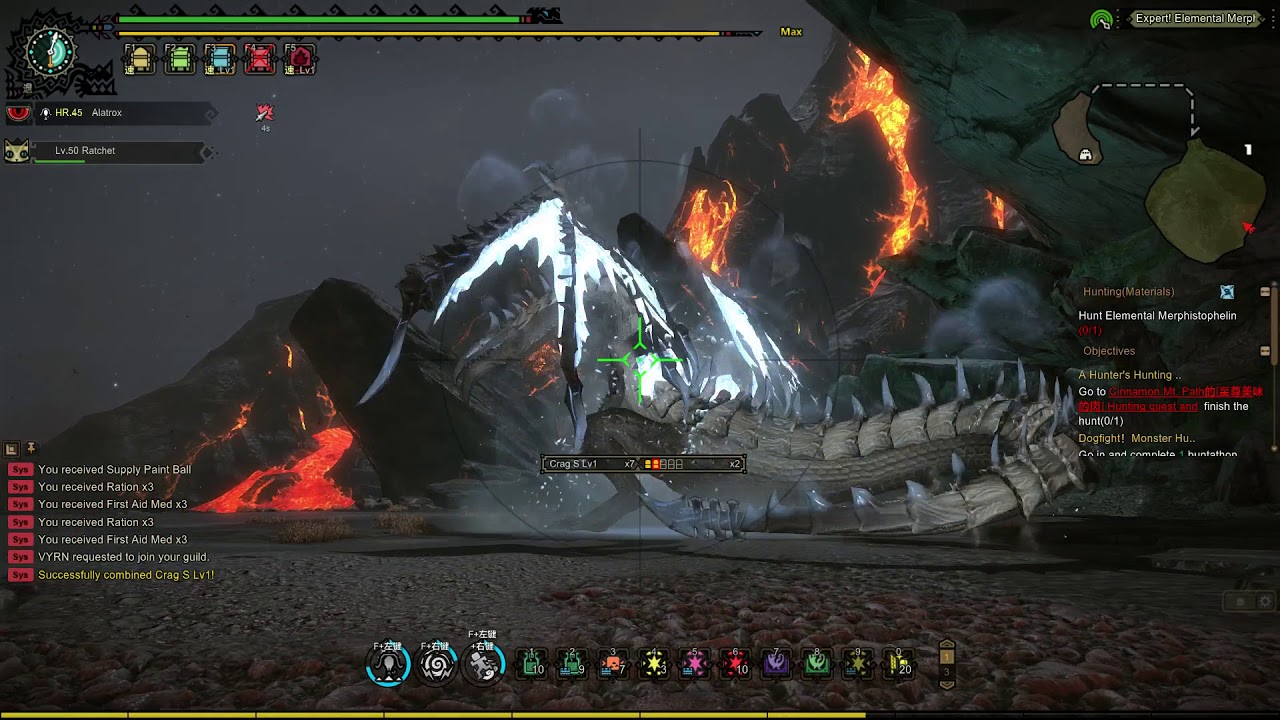 G2 Elemental Merphistophelin | Crag Bowgun Solo | MHO PC Gameplay - YouTube