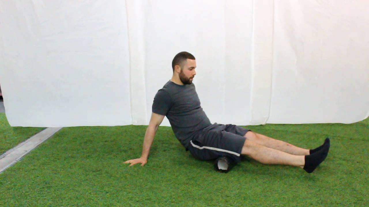 Roll Out Hamstrings with Foam Roller Double Leg - An Exercise Demo by ...