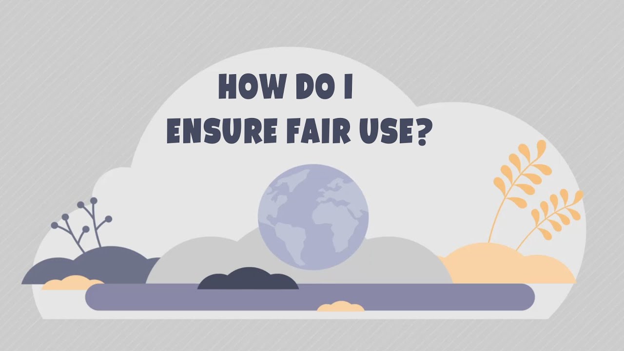 Copyright: How Do I Ensure Fair Use? | COBIDU eLearning - YouTube