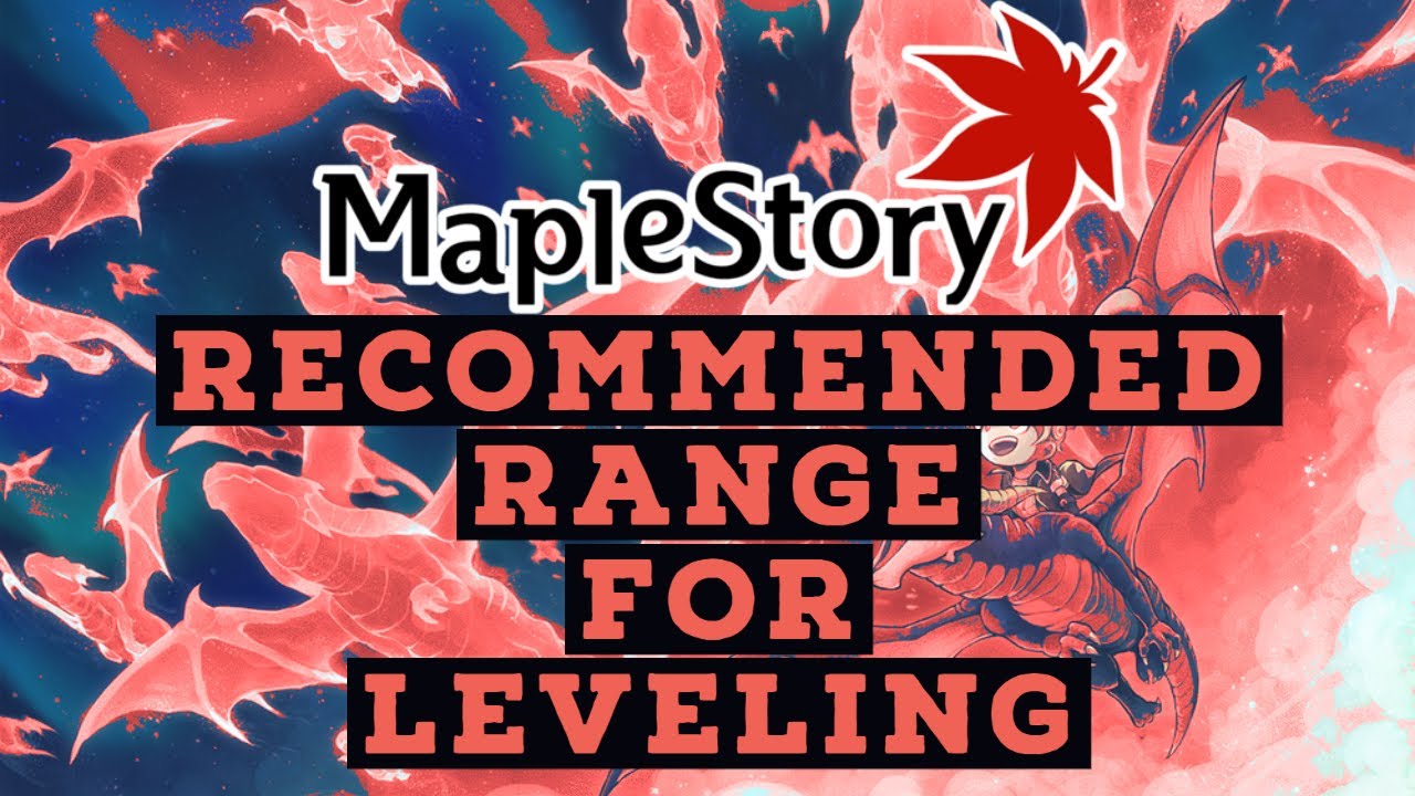 MapleStory Recommended Damage Range For Leveling 1- 200 - YouTube