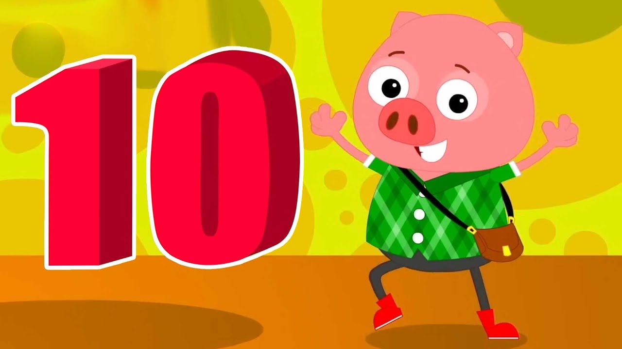 Diversión con Números Canciones y Rimas Educativas para Niños - YouTube