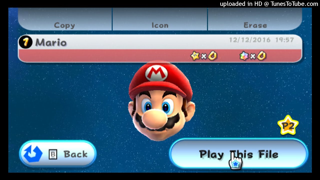 Super Mario Galaxy - File Select [Old Rap Beat] | Prod. By DJ $apphire ...