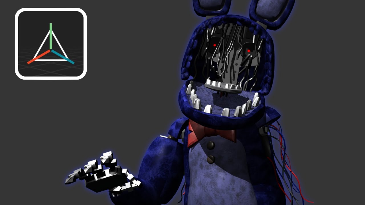 Whitered Bonnie Walk Test (P3D) + Model in description - YouTube