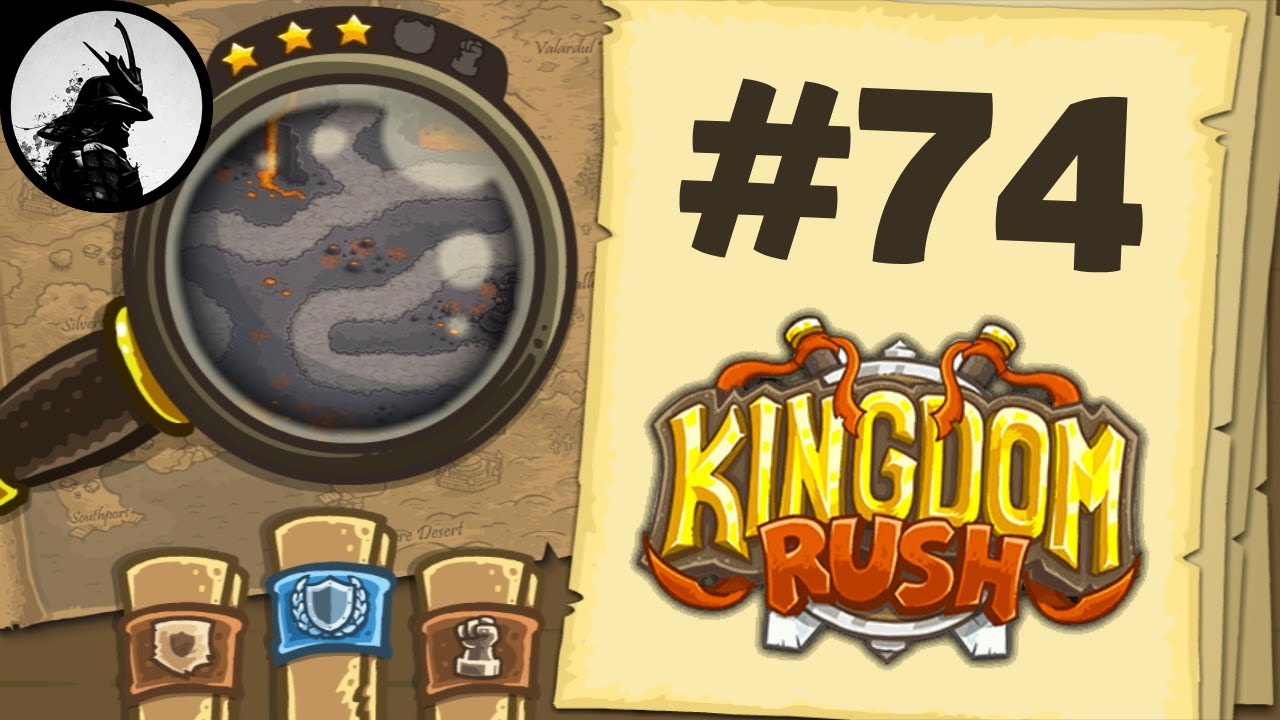 Kingdom Rush #74 - Foso De Fuego: Desafío heroico (Dificultad: Normal ...