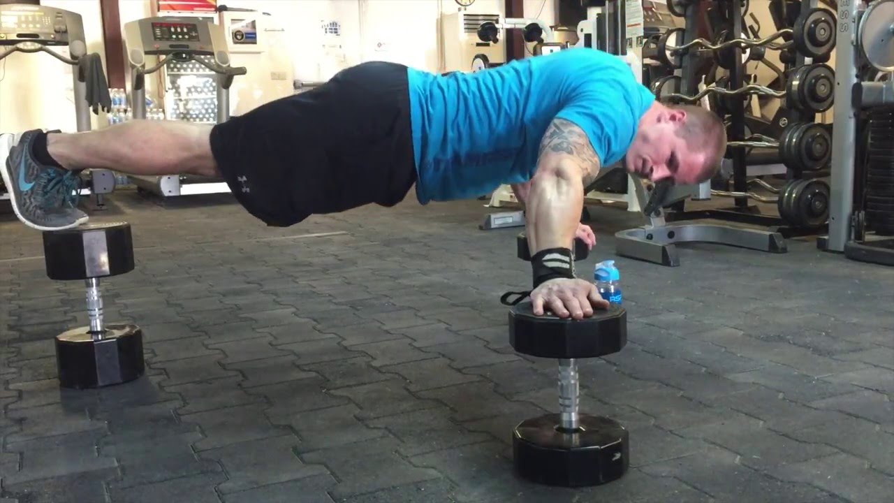 RSP Athlete Curtis Bartlett demonstrates a Push-Up Variation! - YouTube