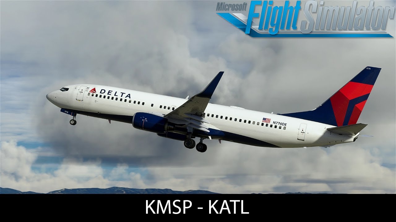 🔴LIVE🔴PMDG738 | Delta OPS | KMSP KATL | Vatsim - YouTube