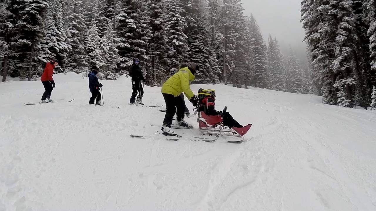 Sit Ski 2016 - YouTube