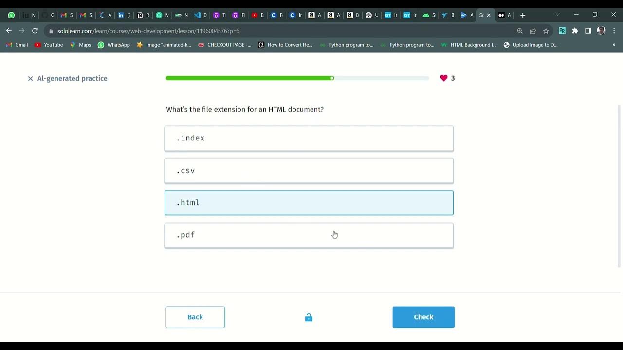 20 Al generated practice | Web Development | Sololearn Answers - YouTube