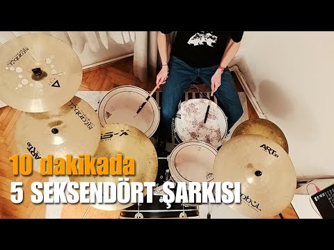 10 Dakikada 5 Seksendört Şarkısı (Drum Cover) 1. Bölüm